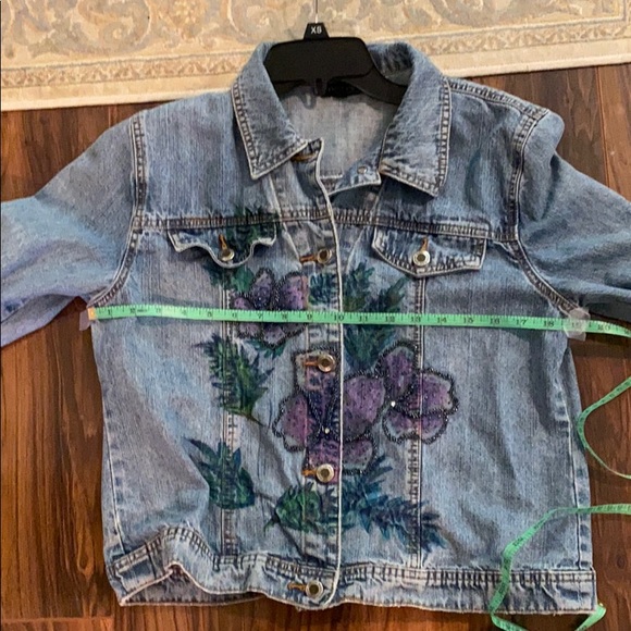 Impulse California | Jackets & Coats | Fabulous M Handpainted Jeans ...